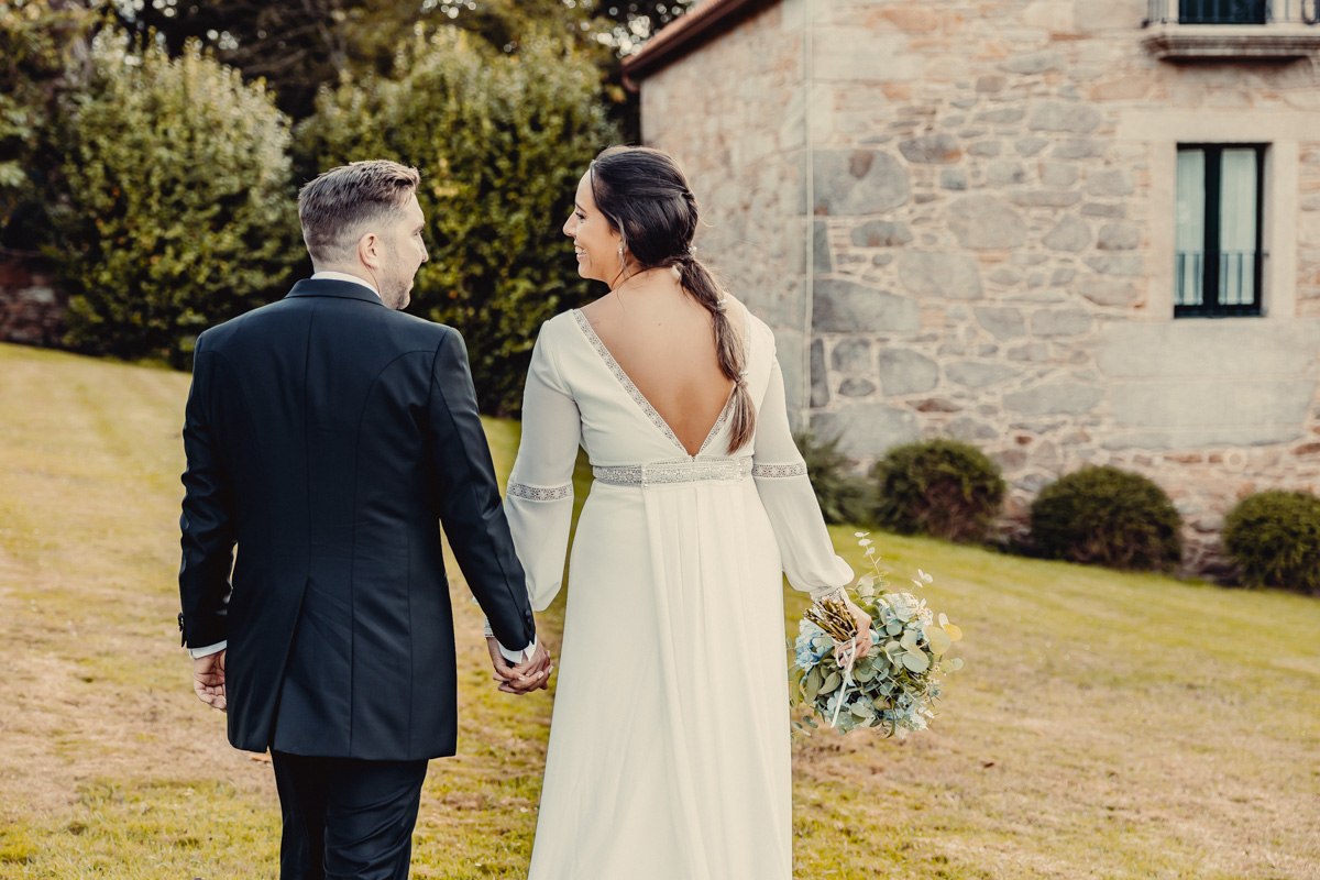 El encuentro de novios de Andrea y Adrián en A Torre de Laxe